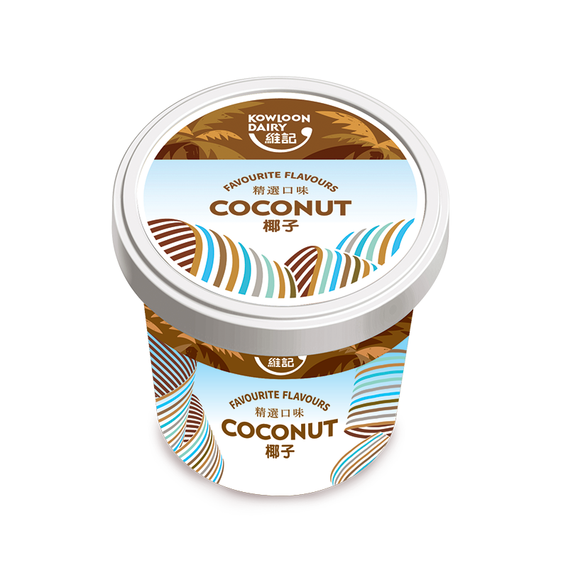 Coconut Ice Cream Cup - Kowloon Dairy Home Delivery