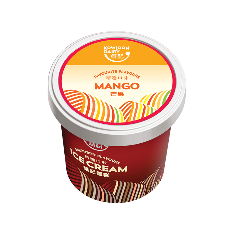 Mango Ice Cream Cup - Kowloon Dairy Home Delivery